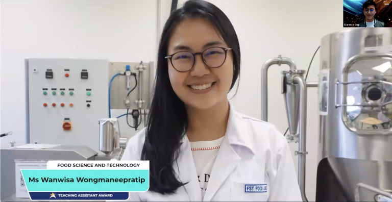 Faculty Awards 2020 :: Department of Food Science and Technology